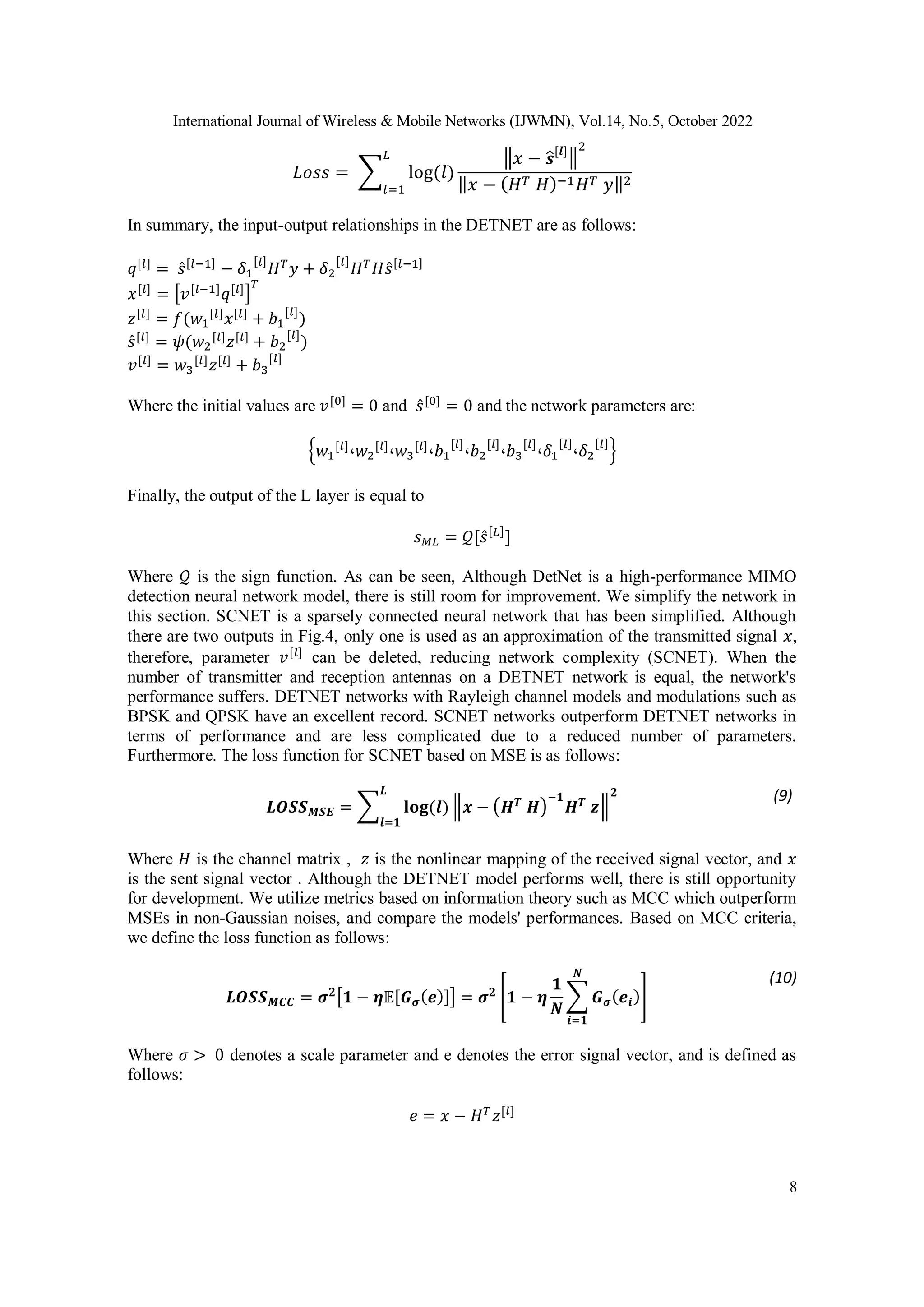 Signal Detection In Mimo Communications System With Non Gaussian Noises Based On Deep Learning