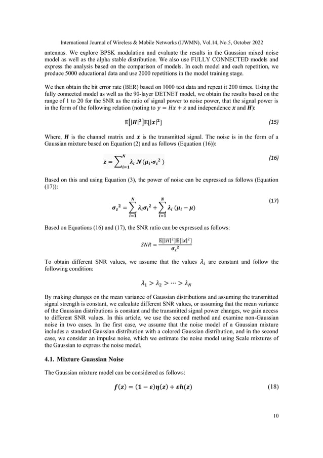 Signal Detection In Mimo Communications System With Non Gaussian Noises Based On Deep Learning