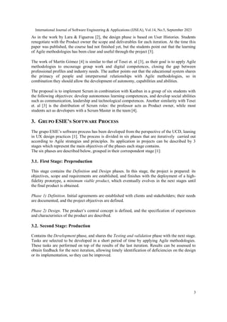 AGILE, USER-CENTERED DESIGN AND QUALITY IN SOFTWARE PROCESSES FOR MOBILE APPLICATION DEVELOPMENT ...