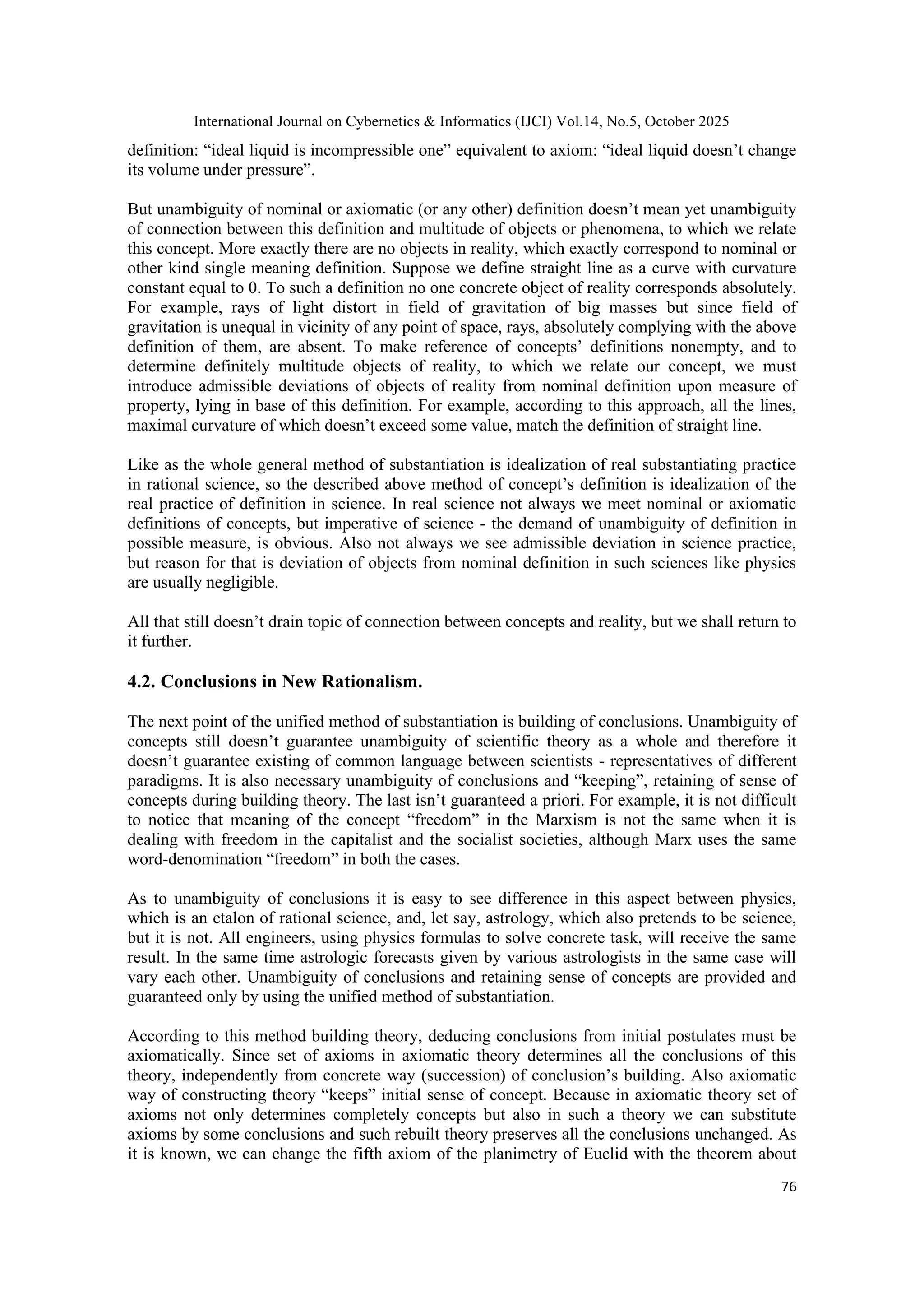 About Ontology, Absoluteness-Relativity of Scientific Cognition and the Unified Method ...