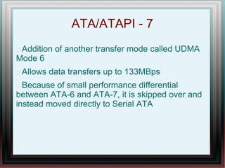 1455.ata atapi standards - 1-7 | PPT