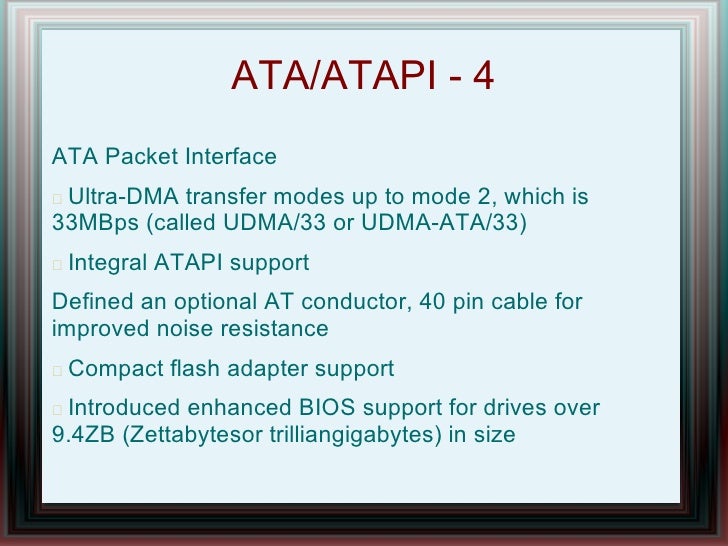 1455.ata atapi standards - 1-7