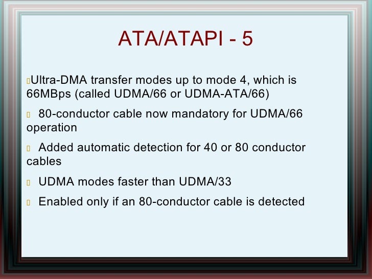 1455.ata atapi standards - 1-7