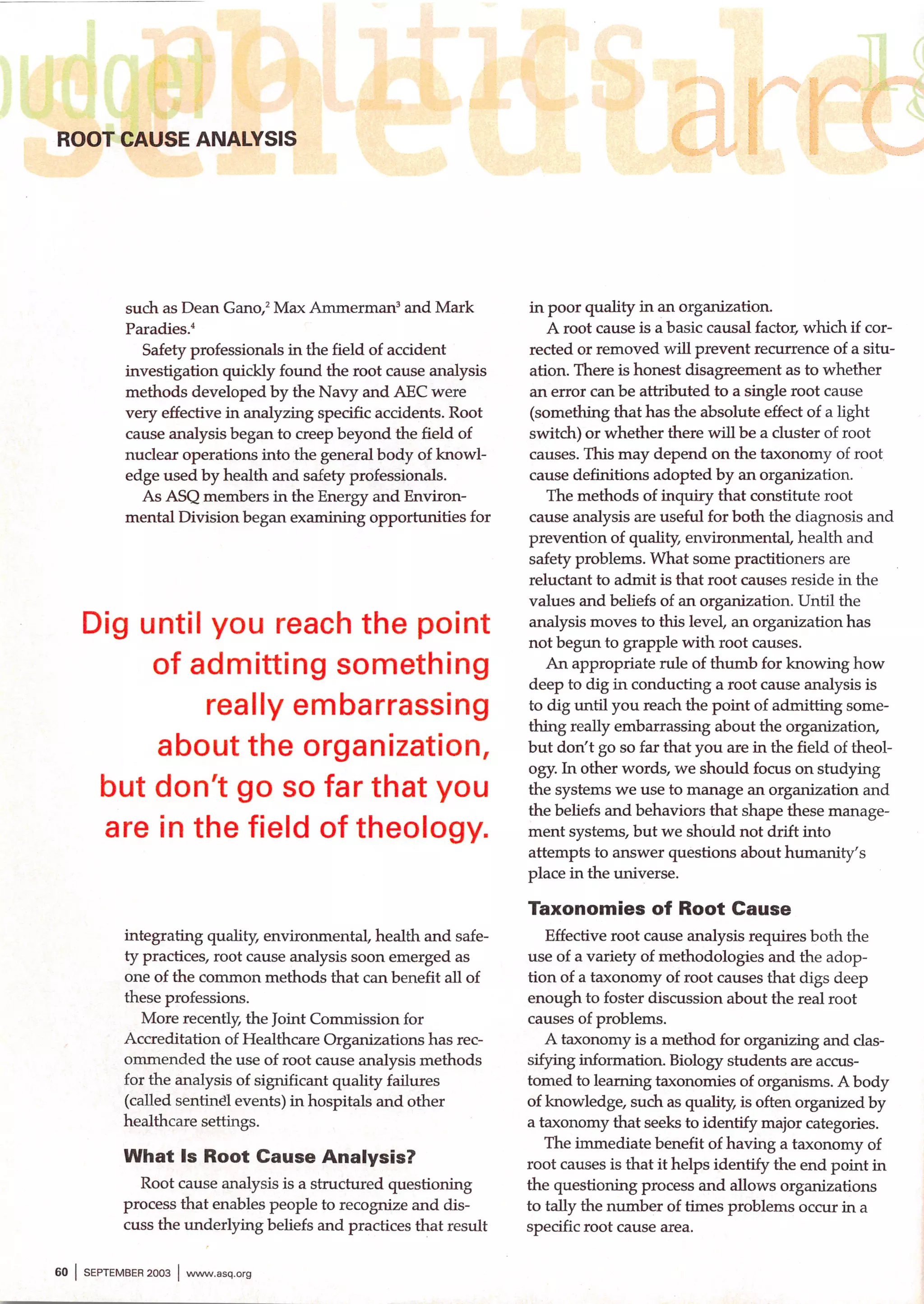 The Seven Deadly Sins of Quality Management Article | PDF