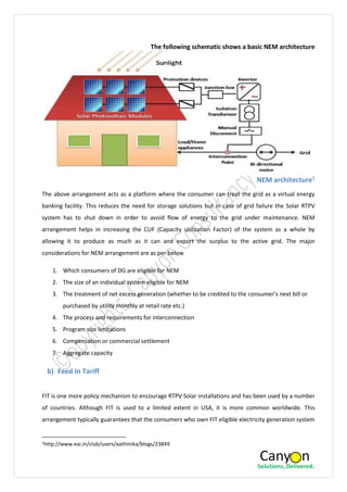 Formulation of Net Metering Policy for Odisha to boost rooftop Solar ...