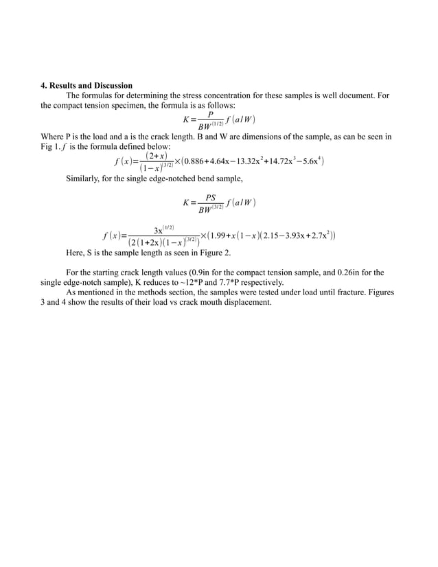 Fracture Toughness Lab | PDF Fracture Toughness Lab | PDF