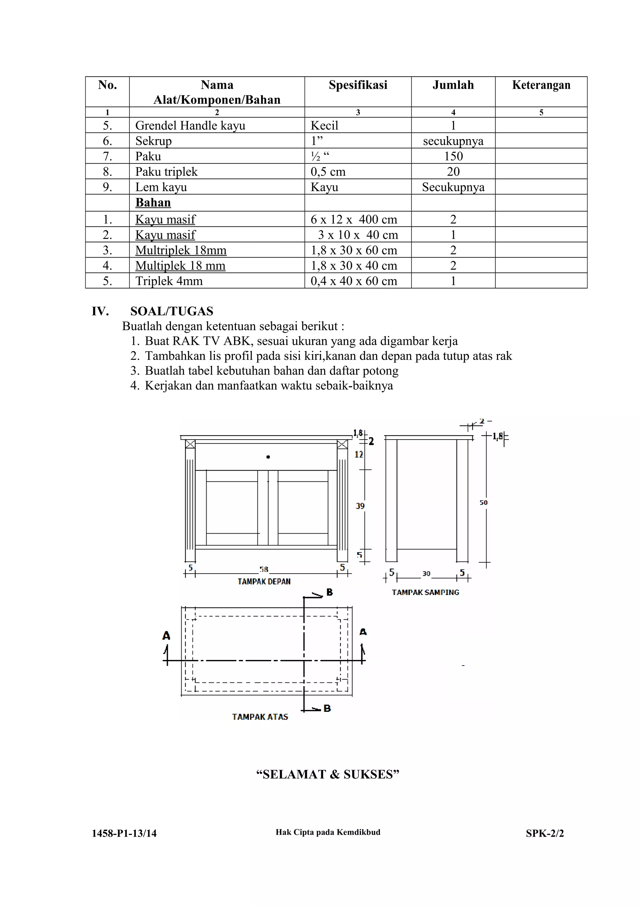 1458 p1-spk-interior kapal | PDF