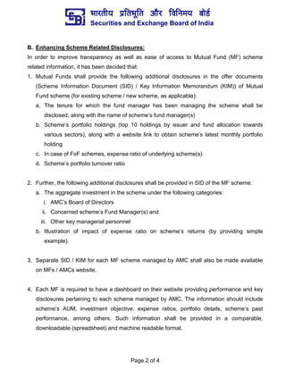 Circular on Mutual Funds | PDF