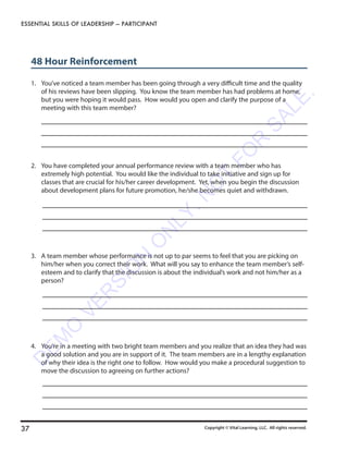 Leadership Essentials Series: Essential Skills of Leadership (Demo ...