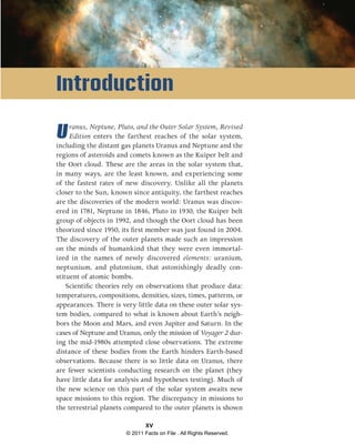 Uranus Neptune Pluto and the Outer Solar System volume 1046 Linda T ...