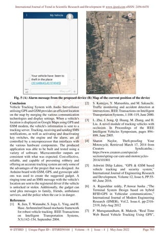 Application of Micro Controller in Vehicle Monitoring and Security ...