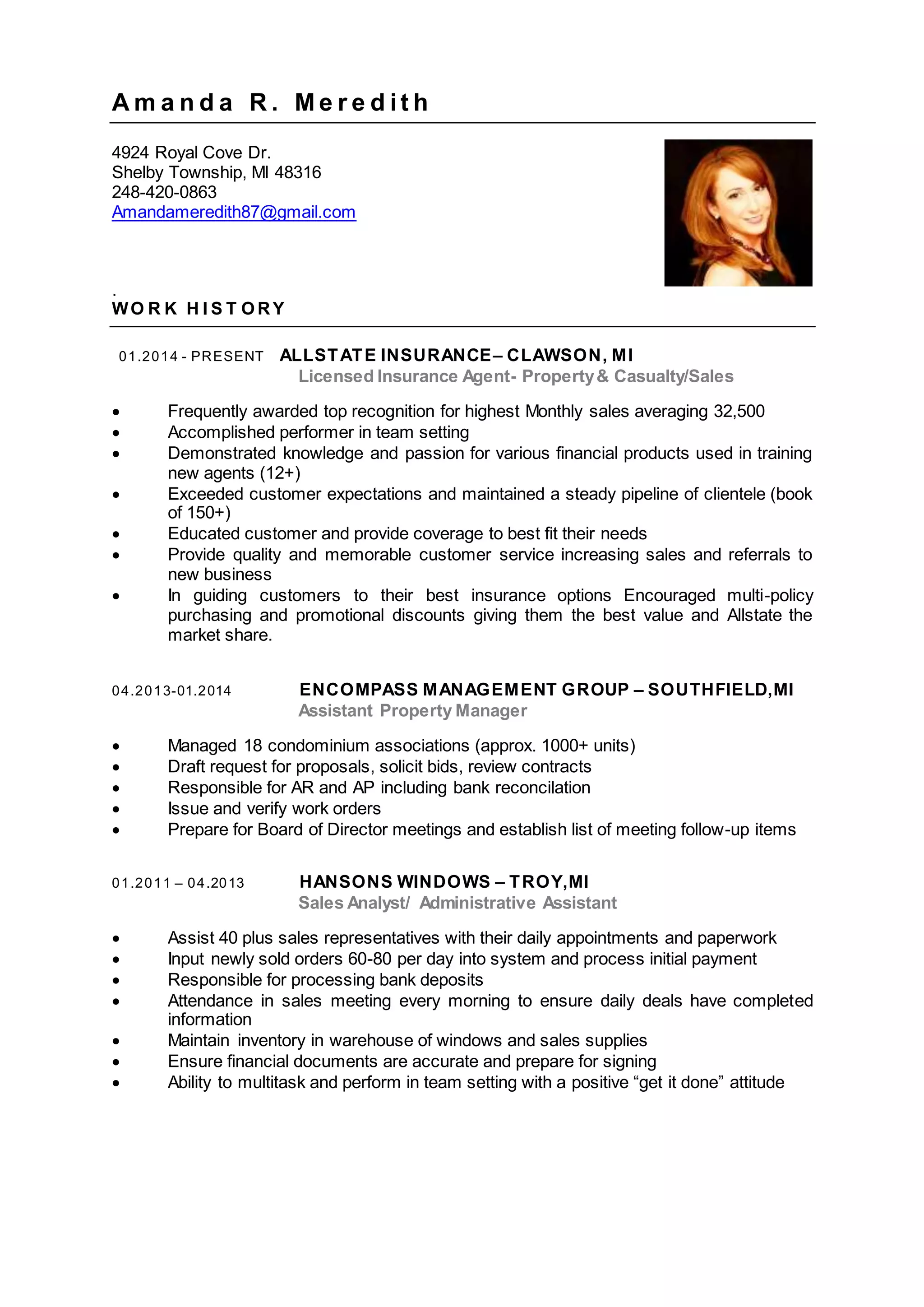 Amanda Resume 2015 | DOCX