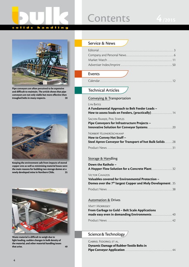 Bulk Solids Handling Article | PDF | Logistics and Transportation ...