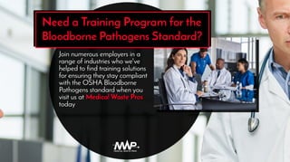 What Are the OSHA Bloodborne Pathogens Standard Training Requirements ...
