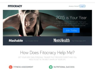 Fitocracy - Gamification in healthcare - Manu Melwin Joy | PPTX