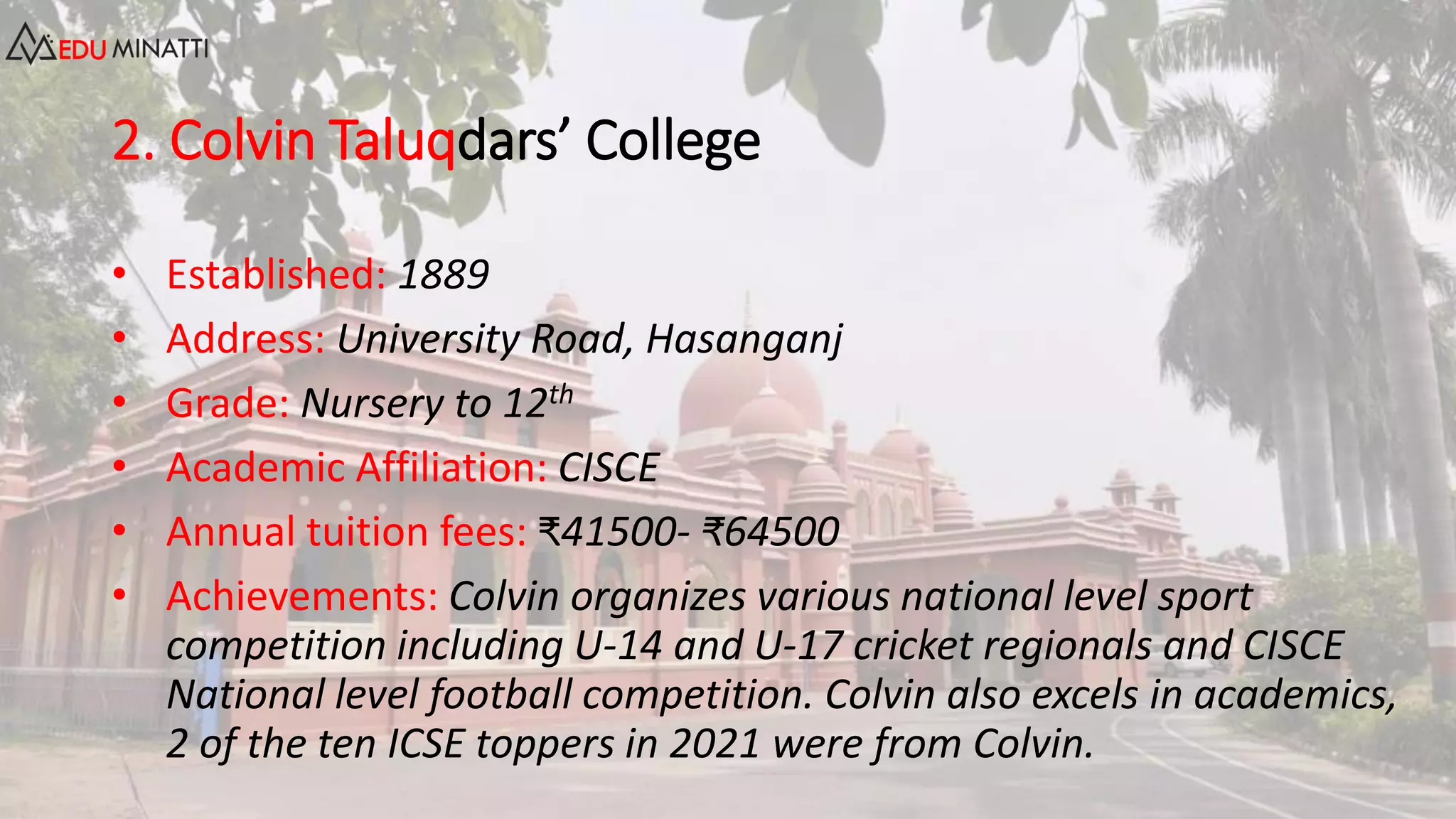 Sports Schools in Lucknow. | PDF