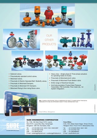 1460 1450 plug valve with pneu & elect actuator | PDF