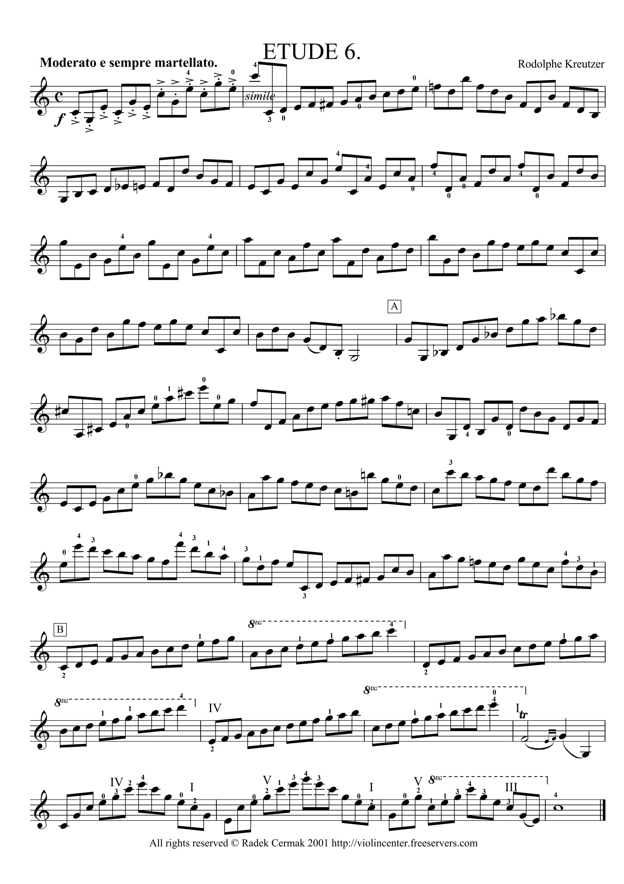 método violino kreutzer kr6 | PDF