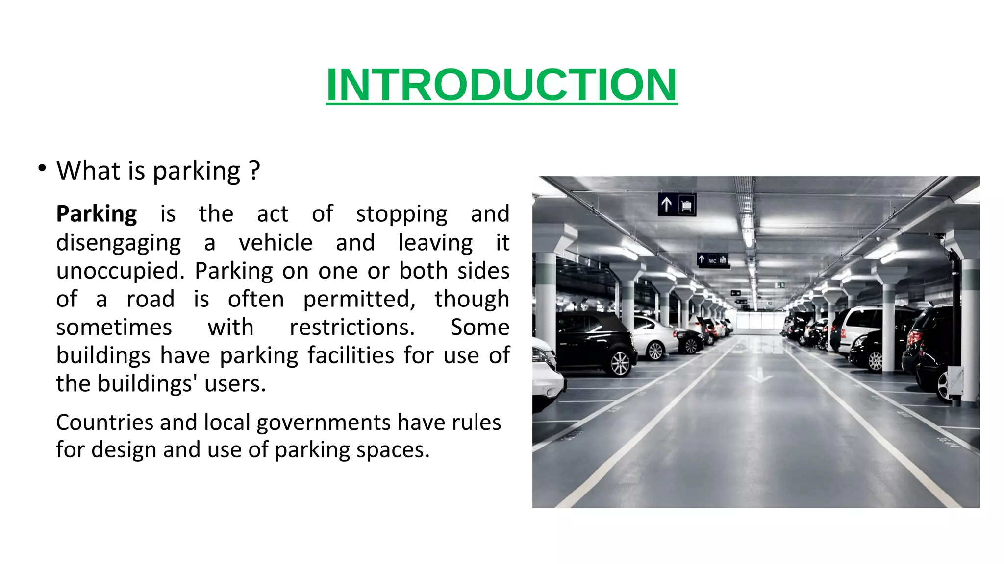 Off street parking | PPT