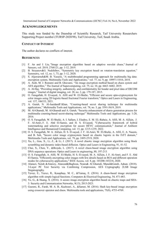 Efficient Scrambling-Substitution Image Security Scheme using Chaotic Arnold-Logistic Maps in ...