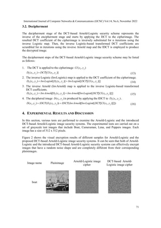 Efficient Scrambling-Substitution Image Security Scheme using Chaotic Arnold-Logistic Maps in ...