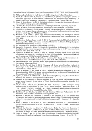 BLOCKCHAIN-BASED SECURITY MECHANISMS FOR INTERNET OF MEDICAL THINGS (IOMT) | PDF