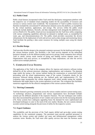 Testing-as-a-Service (TaaS) – Capabilities and Features for Real-Time ...