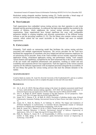 Testing-as-a-Service (TaaS) – Capabilities and Features for Real-Time ...