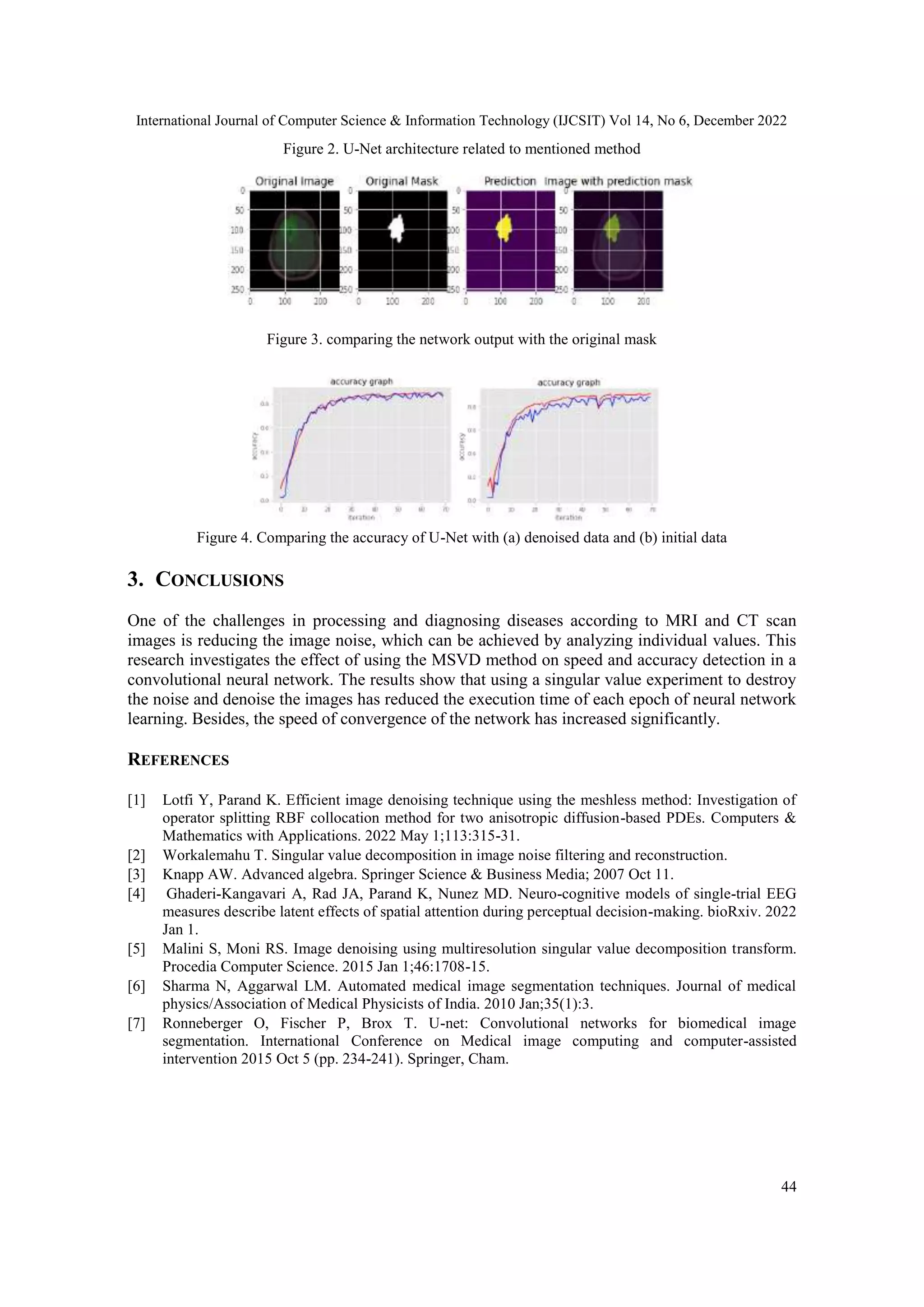 Using Singular Value Decomposition In A Convolutional Neural Network To
