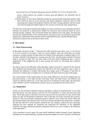 Active Learning Entropy Sampling based Clustering Optimization Method for Electricity Data | PDF