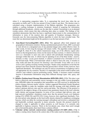 GEOCAST ROUTING PROTOCOLS FOR VEHICULAR AD-HOC NETWORKS: A SURVEY | PDF