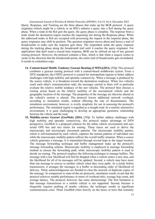 GEOCAST ROUTING PROTOCOLS FOR VEHICULAR AD-HOC NETWORKS: A SURVEY | PDF