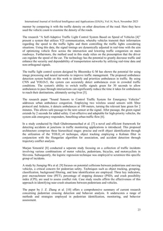 SMART CROSSWALK: MACHINE LEARNING AND IMAGE PROCESSING BASED PEDESTRIAN AND VEHICLE MONITORING ...