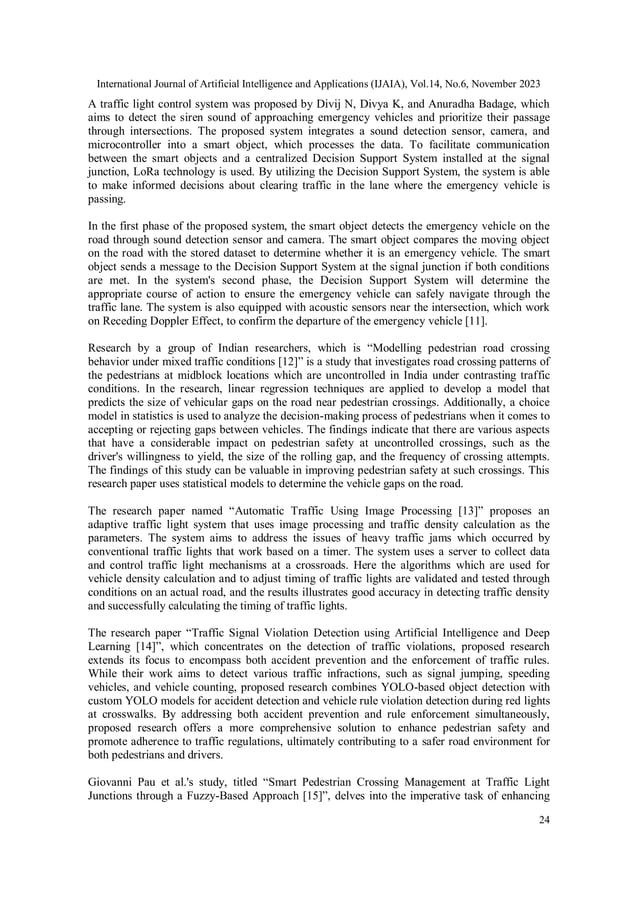 SMART CROSSWALK: MACHINE LEARNING AND IMAGE PROCESSING BASED PEDESTRIAN AND VEHICLE MONITORING ...