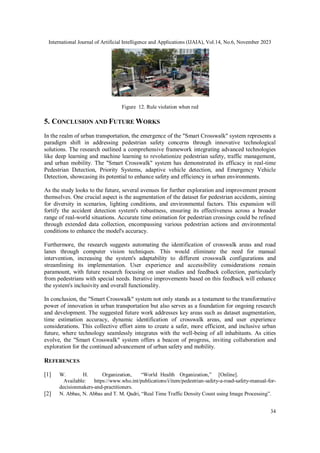 Smart Crosswalk: Machine Learning and Image Processing based Pedestrian and Vehicle Monitoring ...