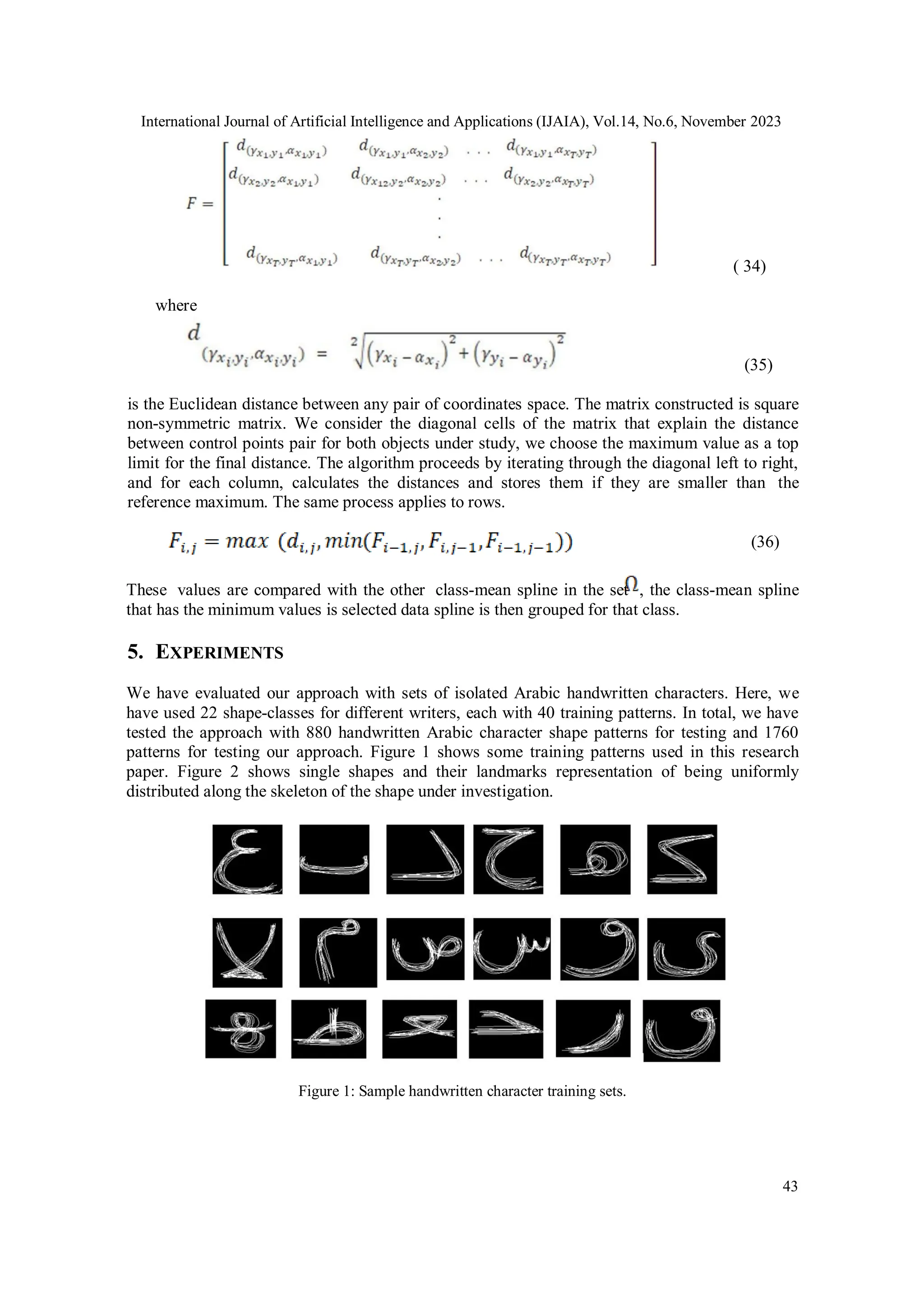 Learning Spline Models with the EM Algorithm for Shape Recognition | PDF