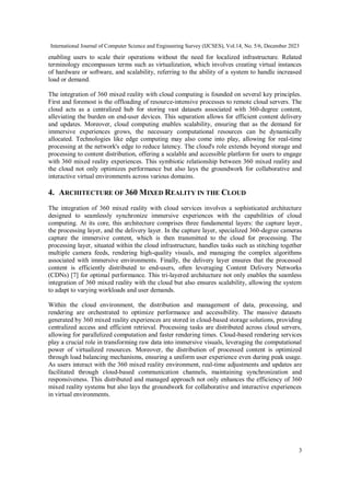 NAVIGATING THE INTEGRATION OF 360 MIXED REALITY IN CLOUD COMPUTING | PDF