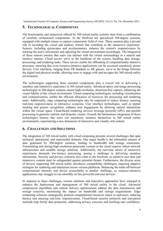 NAVIGATING THE INTEGRATION OF 360 MIXED REALITY IN CLOUD COMPUTING | PDF