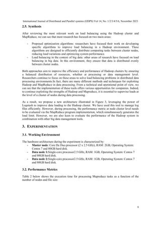 LOAD BALANCING LARGE DATA SETS IN A HADOOP CLUSTER | PDF