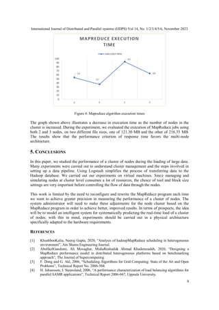 LOAD BALANCING LARGE DATA SETS IN A HADOOP CLUSTER | PDF