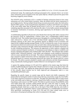 WRITE BUFFER PARTITIONING WITH RENAME REGISTER CAPPING IN MULTITHREADED CORES | PDF