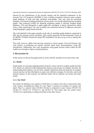 MACHINE LEARNING CLASSIFICATION USING MOTIF BASED GRAPH DATABASES CREATED FROM UWF-ZEEKDATA22 | PDF