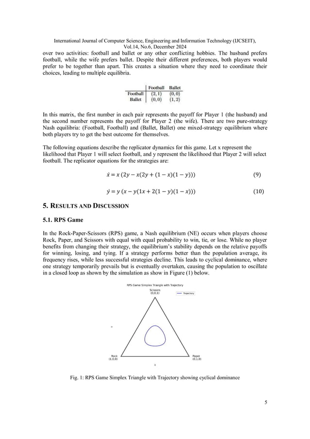 DEEP LEARNING APPROACH FOR PREDICTING THE REPLICATOR EQUATION IN ...