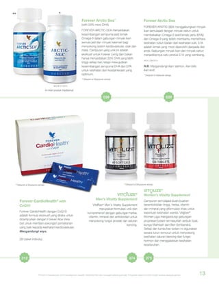 Forever Living Katalog 2016 in Bahasa - Malaysia, Singapore & Brunei | PDF