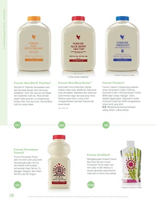 Forever Living Katalog 2016 in Bahasa - Malaysia, Singapore & Brunei | PDF