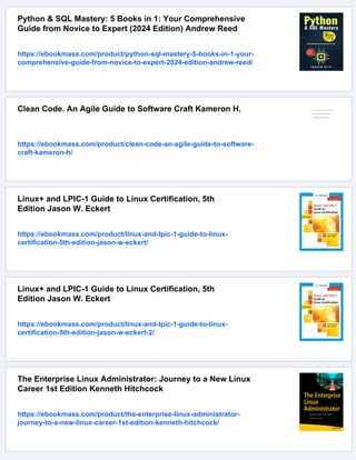 Linux Unveiled: From Novice to Guru Kameron Hussain | PDF