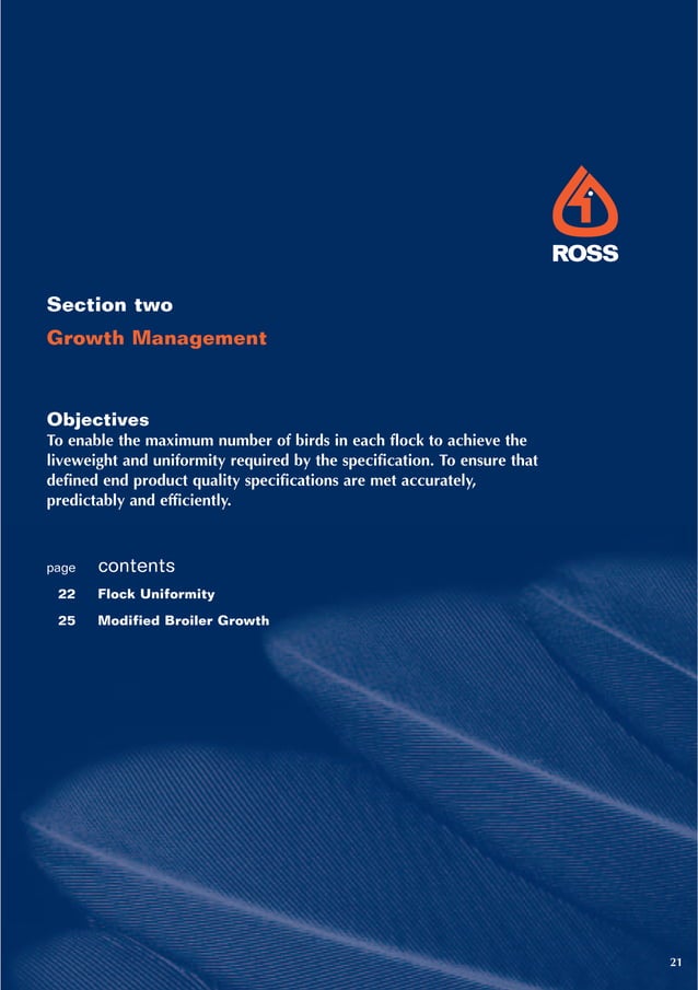 Broiler Management Manual (Ross) 2002 | PDF