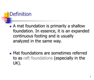 146539971-Mat-Foundation.ppt | Geology | Science