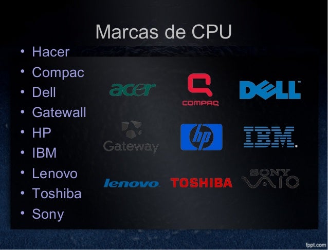 tipos de cpu