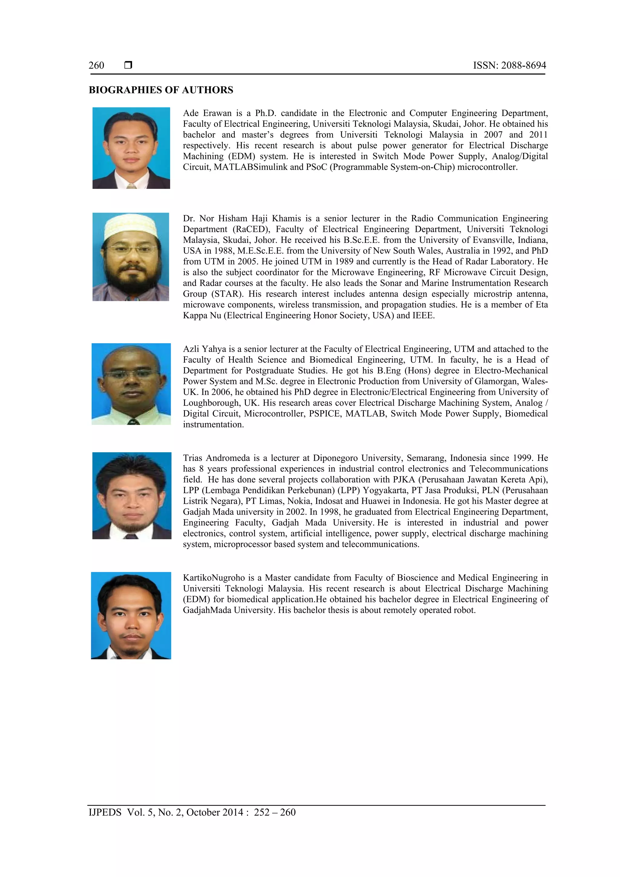 Model of Pulsed Electrical Discharge Machining (EDM) using RL Circuit | PDF